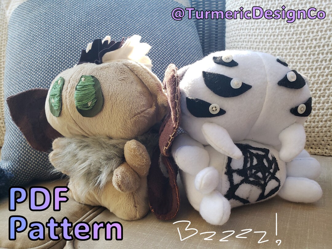 PDF Sewing Pattern - Adorable Bug Friend Plush - Crafting Tutorial ...