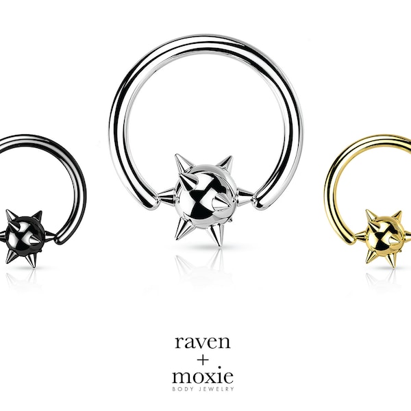 Captive Bead Ring - Etsy