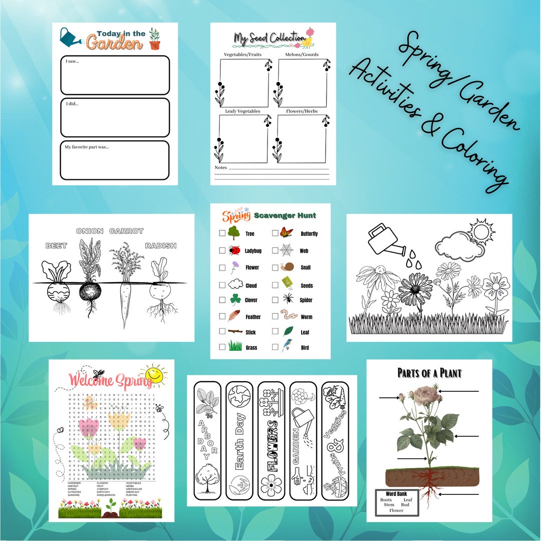 Earth Day Kid Activities, Arbor Day Printable, Spring Kid Activities ...