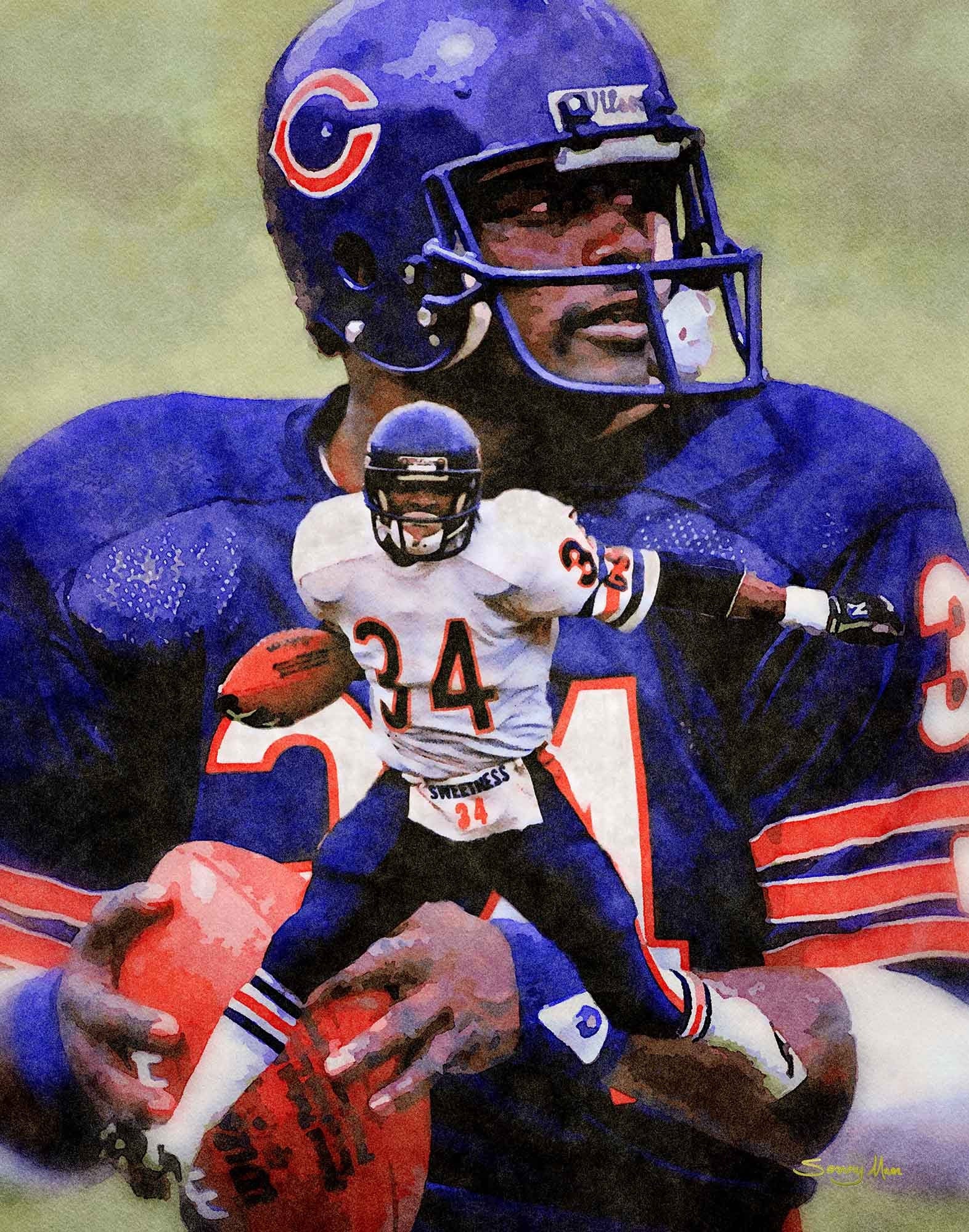 Walter Payton Sweetness Wallpaper