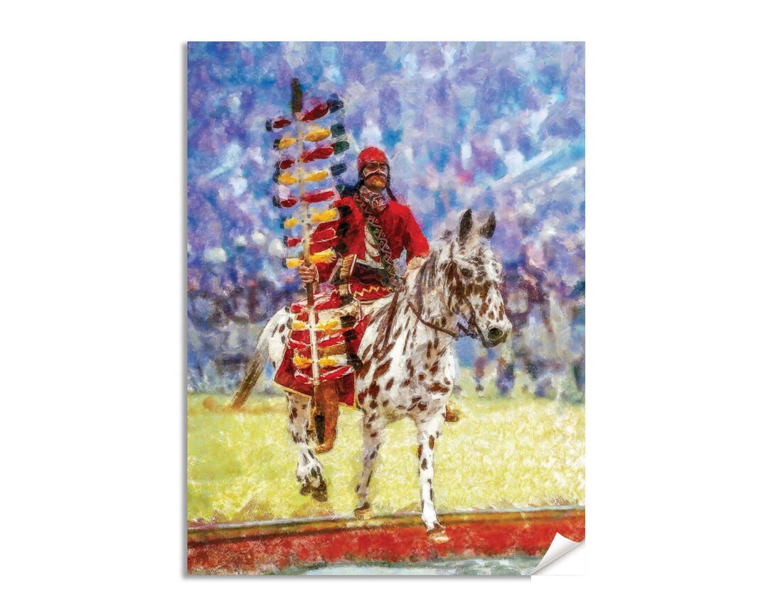 Chief Osceola Riding Renegade Florida State Seminoles FSU NCAA College ...
