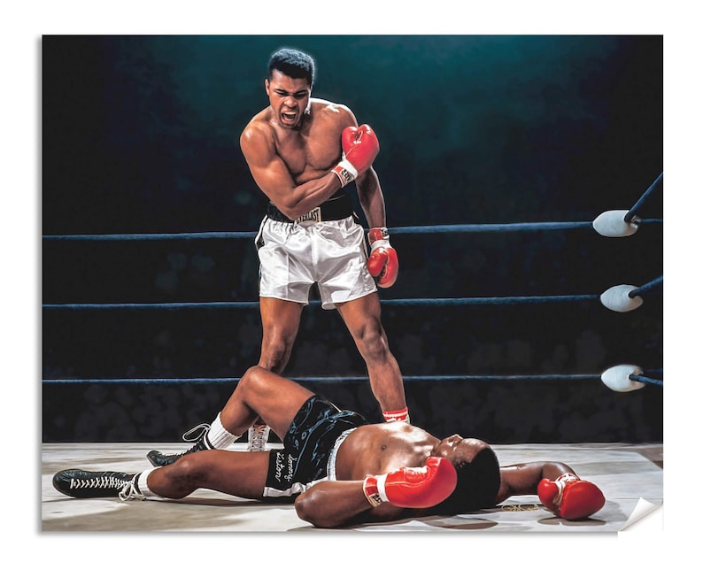 Muhamad Ali Cassius Clay Heavyweight Champion Boxing the Greatest Boxer ...