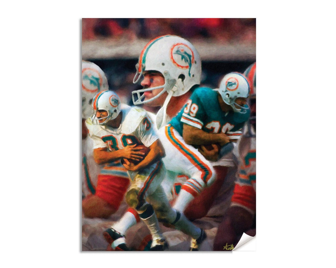 Larry Csonka Czonka Miami Dolphins Running Back NFL Football Hall of ...