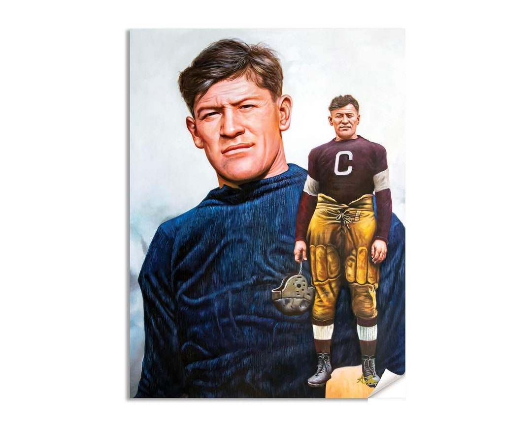Jim Thorpe Canton Bulldogs Football Player Athlete Art Print 1rioil ...