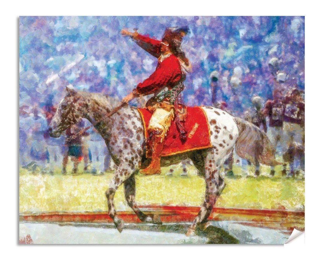 Chief Osceola Riding Renegade Florida State Seminoles FSU NCAA College ...