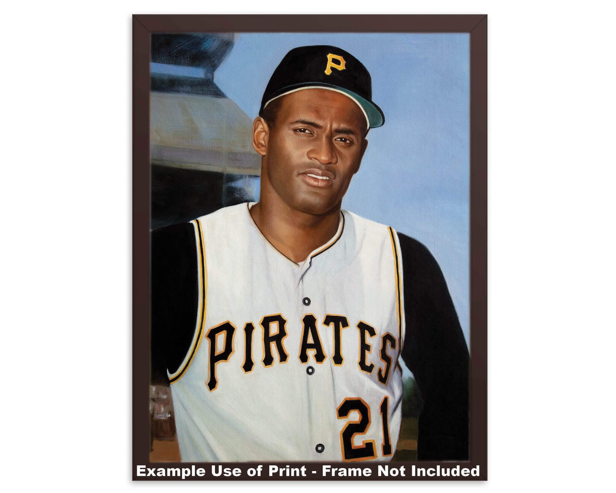 Roberto Clemente Pittsburgh Pirates MLB Baseball 1st First Base Art ...