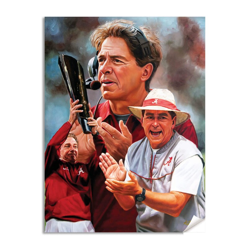 Nick Saban - Etsy