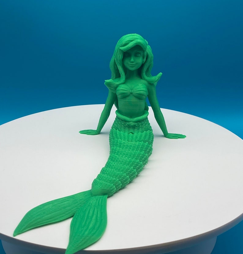 The Little Mermaid Articulating Ariel 3d Print Etsy