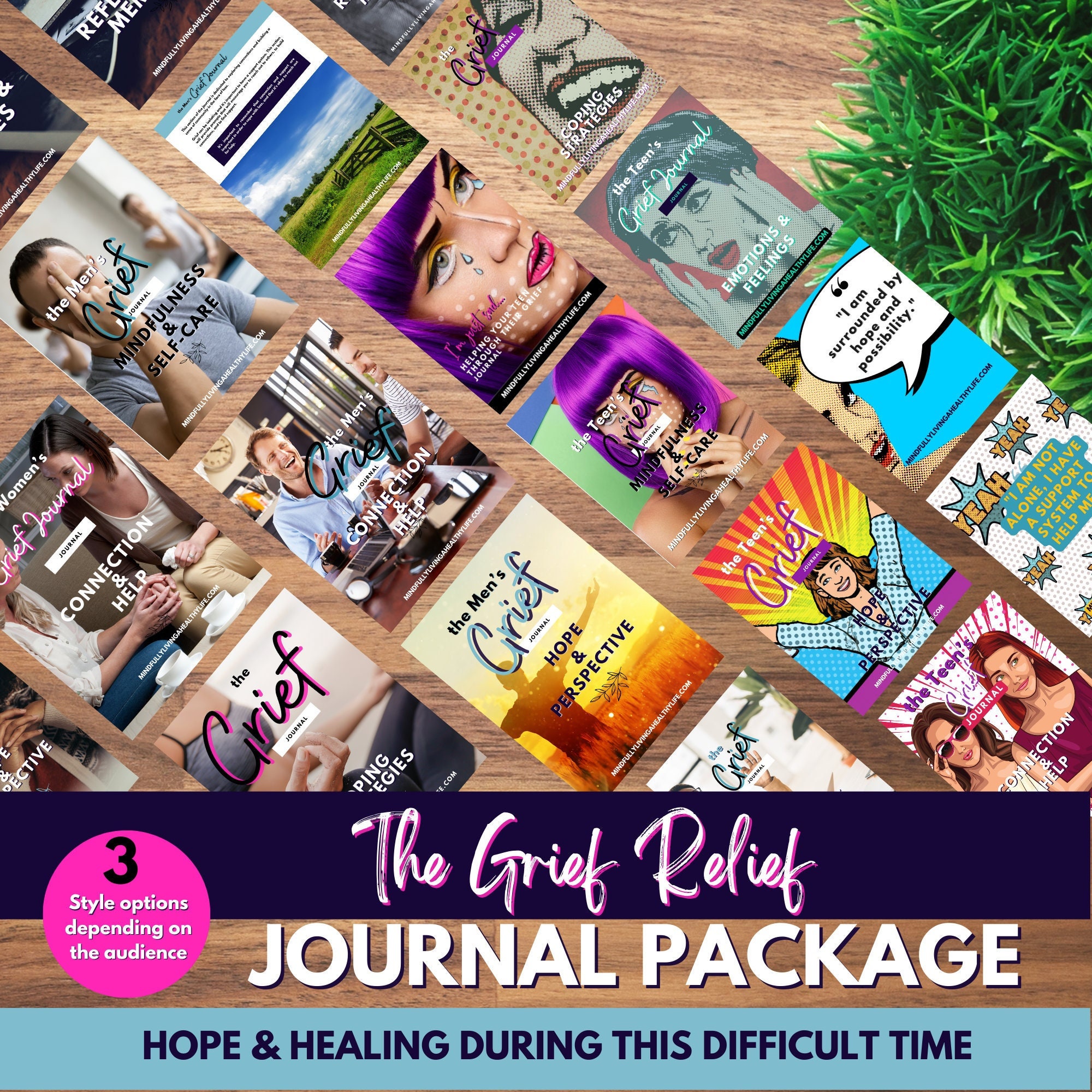 The Grief Companion: A Journal for Navigating Loss Digital - Etsy