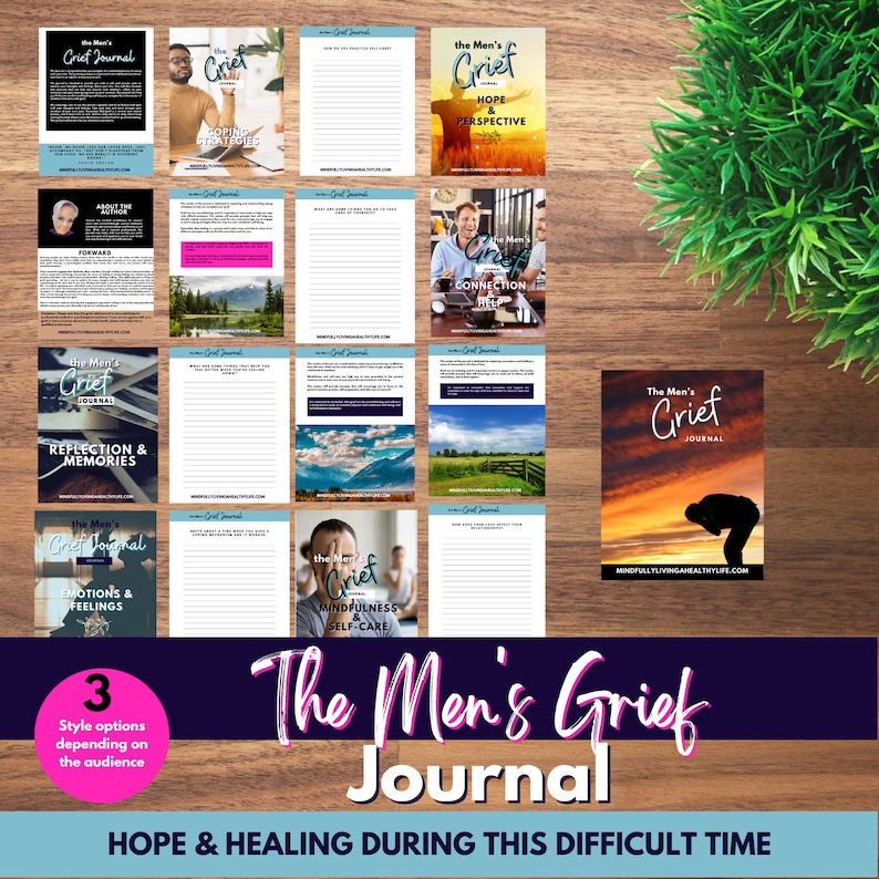 The Grief Companion: A Journal for Navigating Loss Digital - Etsy