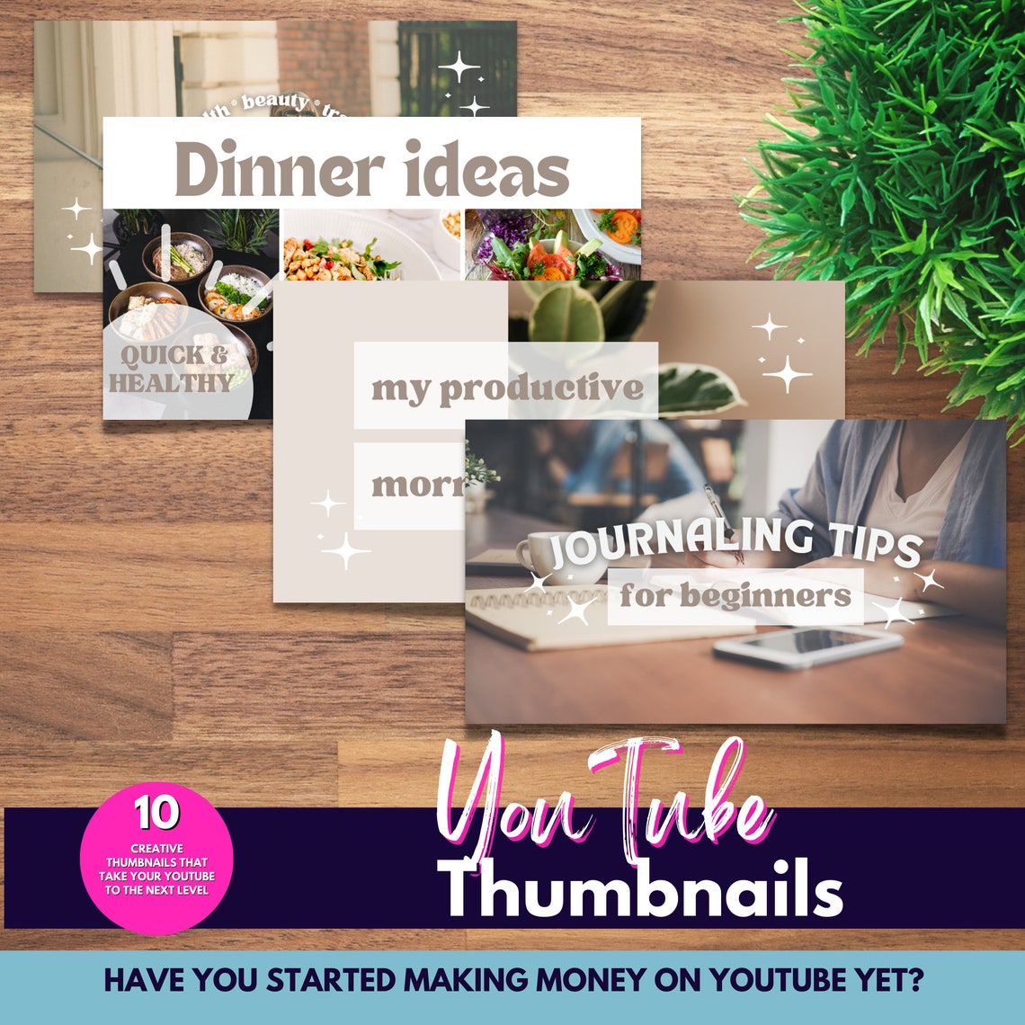 10 Youtube Thumbnail Templates Customizable Video Thumbnail Designs ...