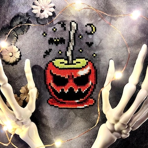 Cursed Apples - Digital Cross Stitch Pattern, Instant PDF Download ...