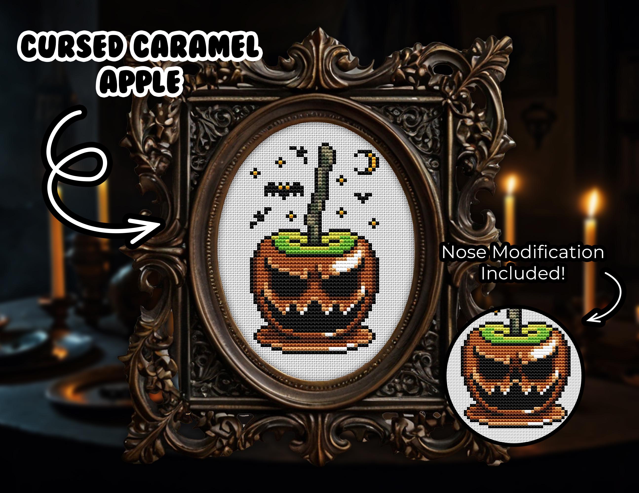 Cursed Apples - Digital Cross Stitch Pattern, Instant PDF Download ...