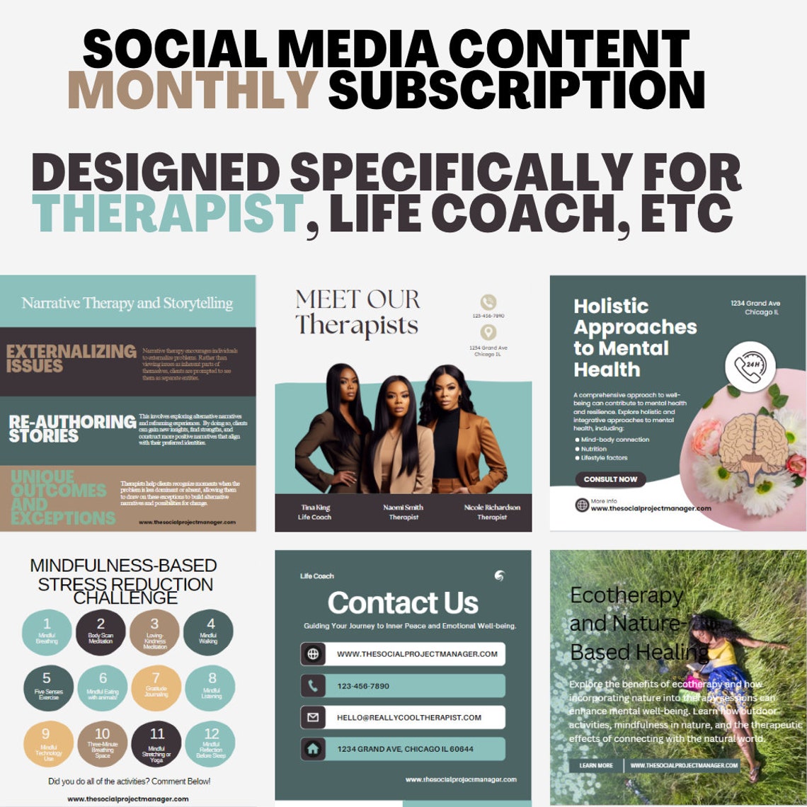 Personalized Social Media Posts I Custom Made IG Posts I Editable Canva ...