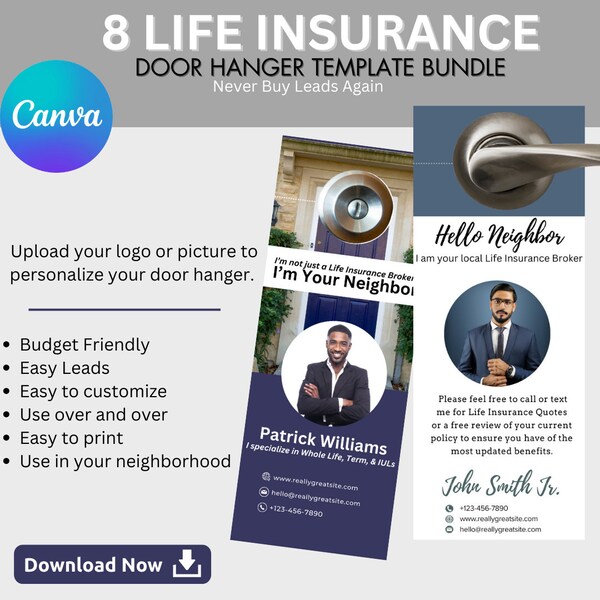 Insurance Door Hanger - Etsy