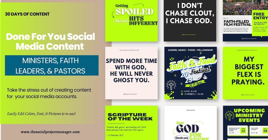 30 Christian Instagram Posts | Faith Marketing | Religious Posts ...