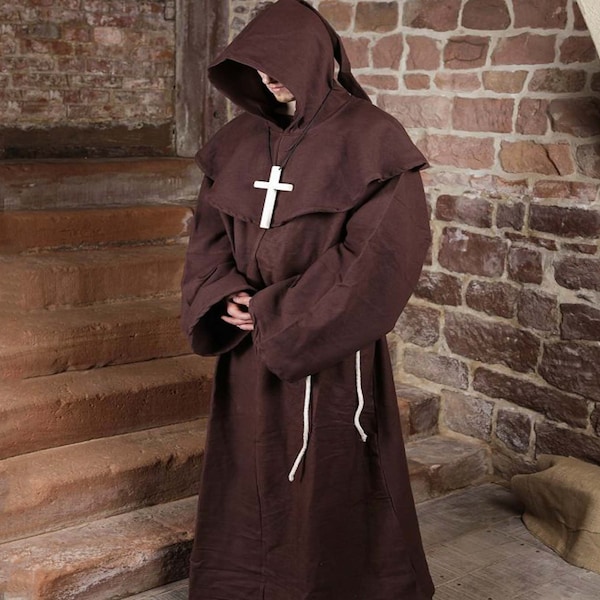 Monk Medieval Costume - Etsy