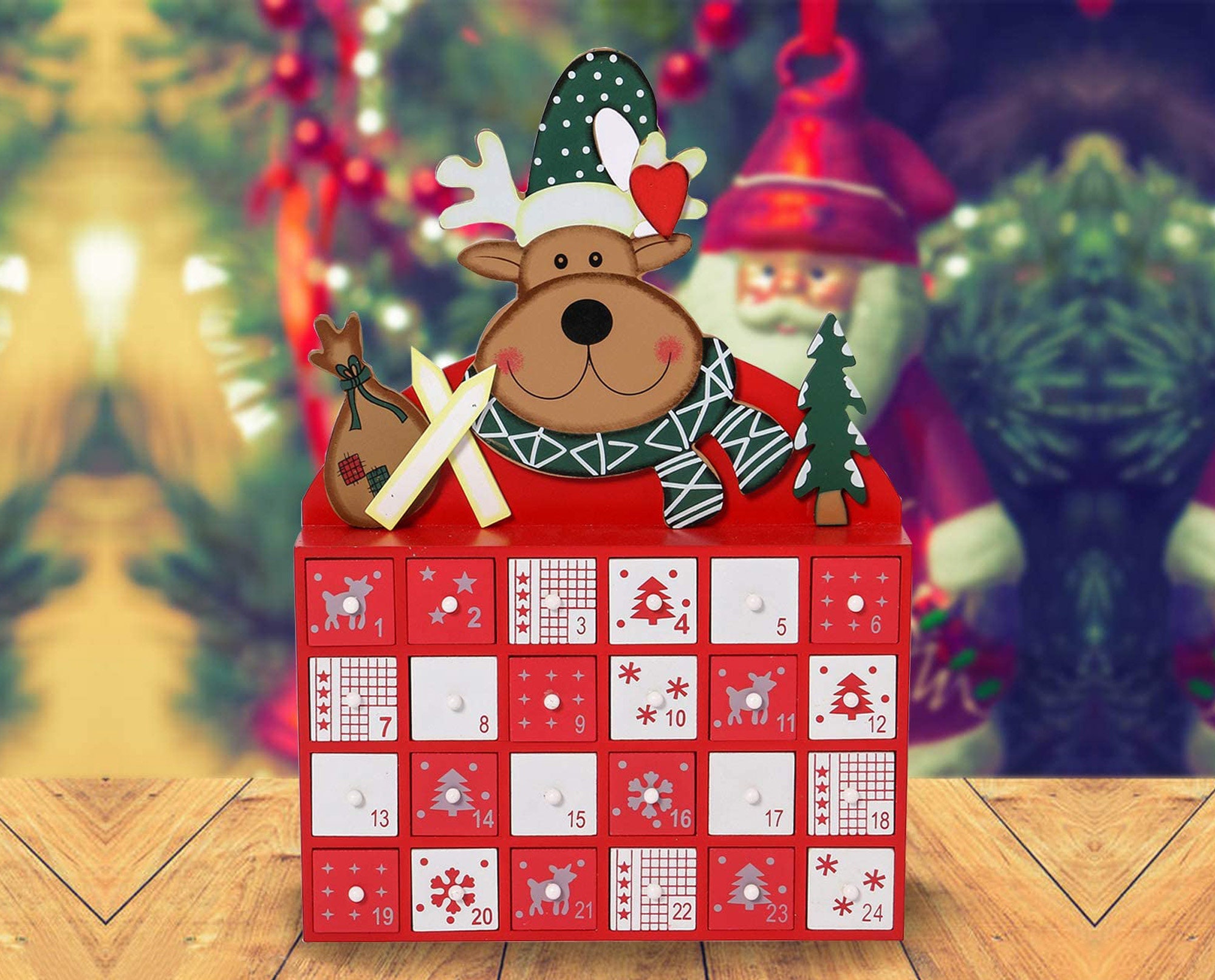 Diy Christmas Advent Calendar Car Ornament Reusable Countdown diy-christmas-advent-calendar-car-ornament-reusable-countdown