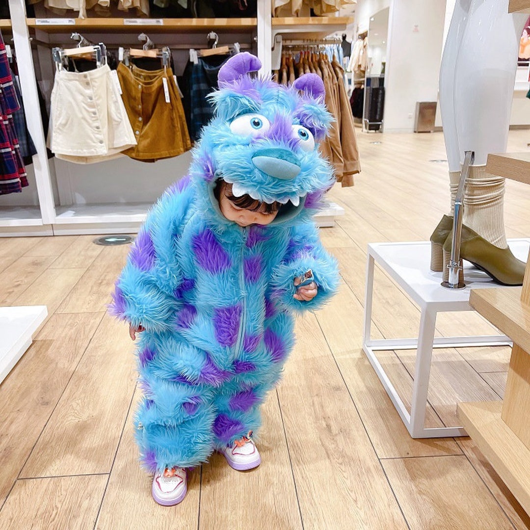 TODDLER COSTUME FURRY Sulley Monster Inc Kids Costume Monster Inc ...