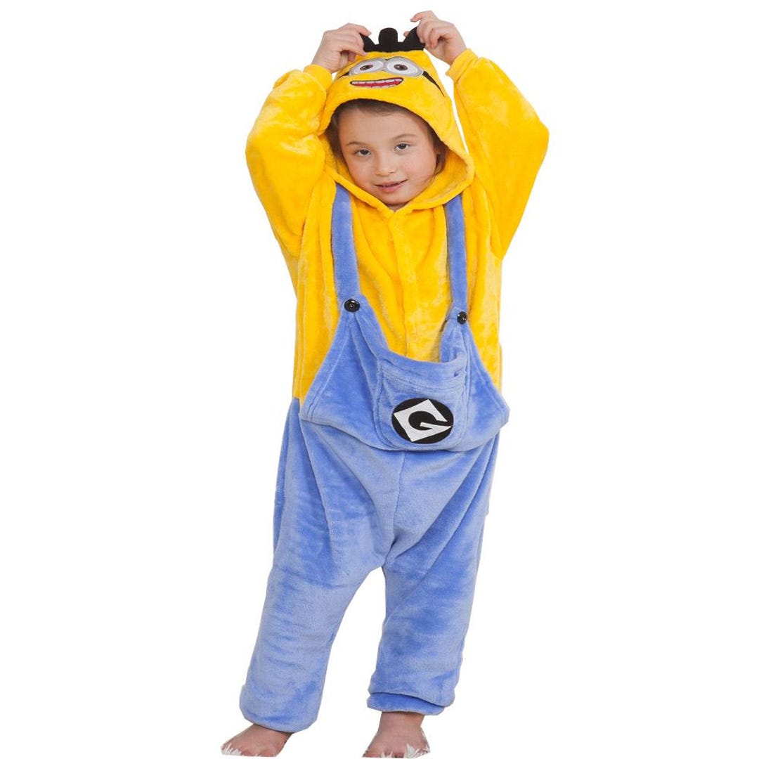 MINION COSTUME for Kids Minion & Warm Halloween Costume Pikachu Costume ...