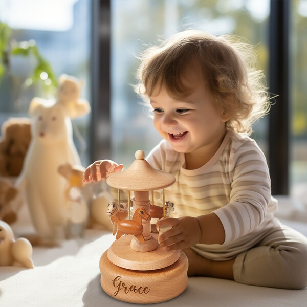 Musical Carousel - Etsy