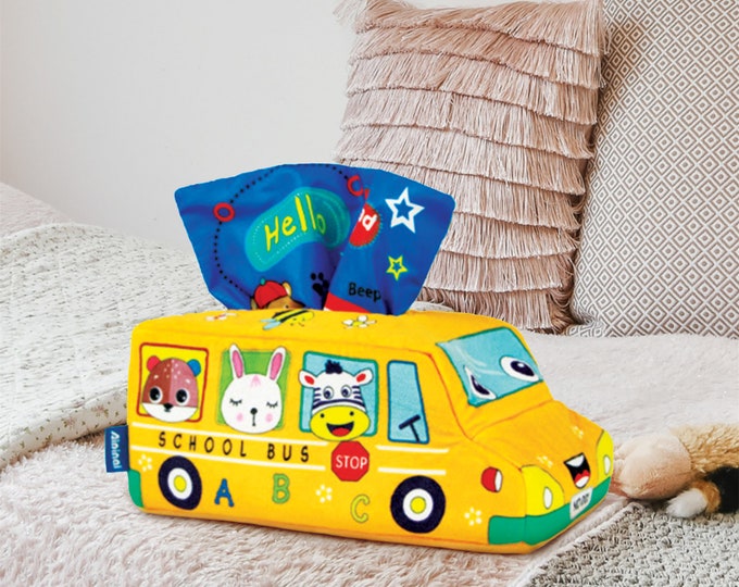 Classic Pine Wood Scarf Pull Box for Babies - Etsy