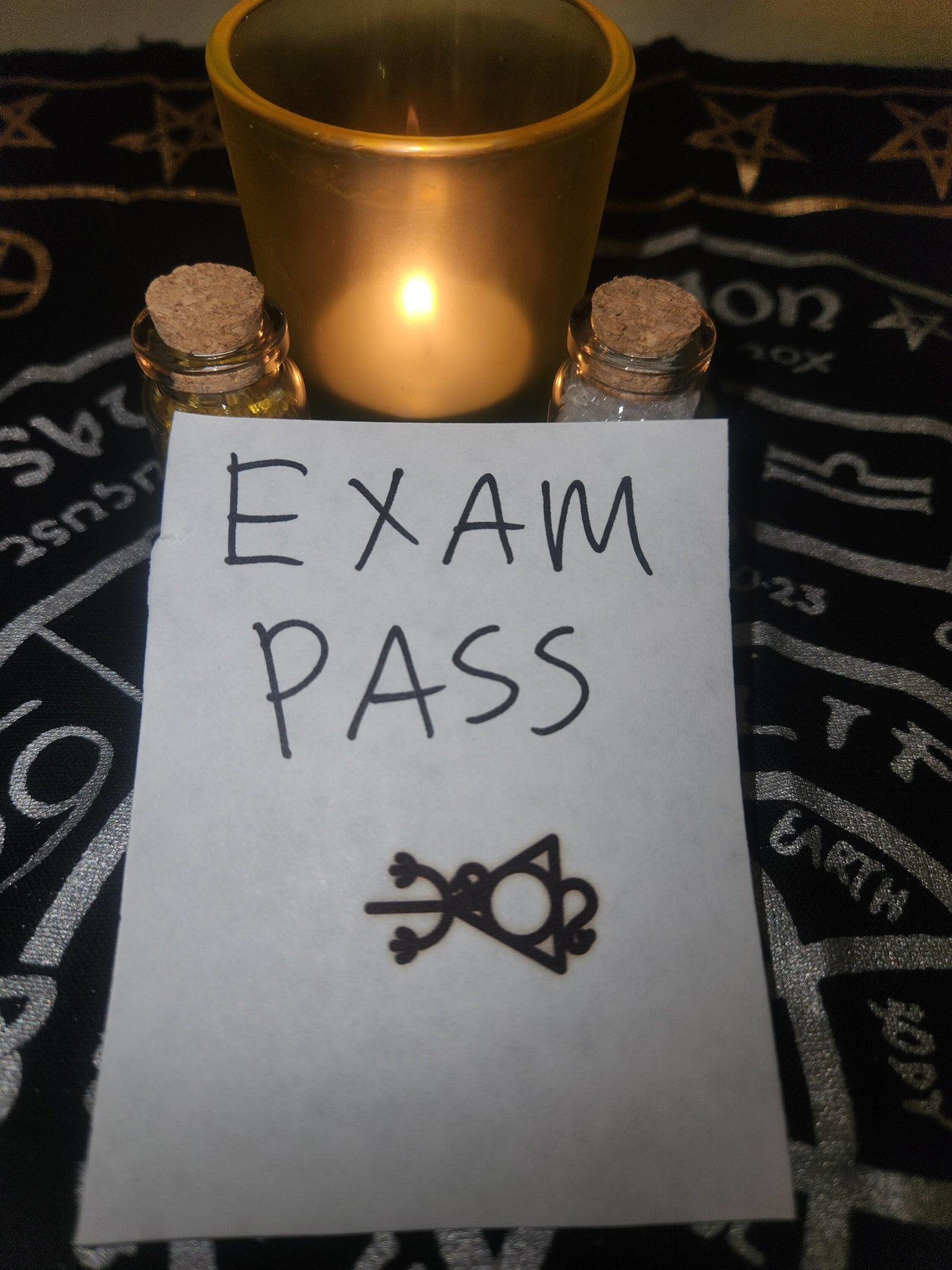 Double EXAM PASS SPELL Pass Any Test Spell Studying Spell Student ...