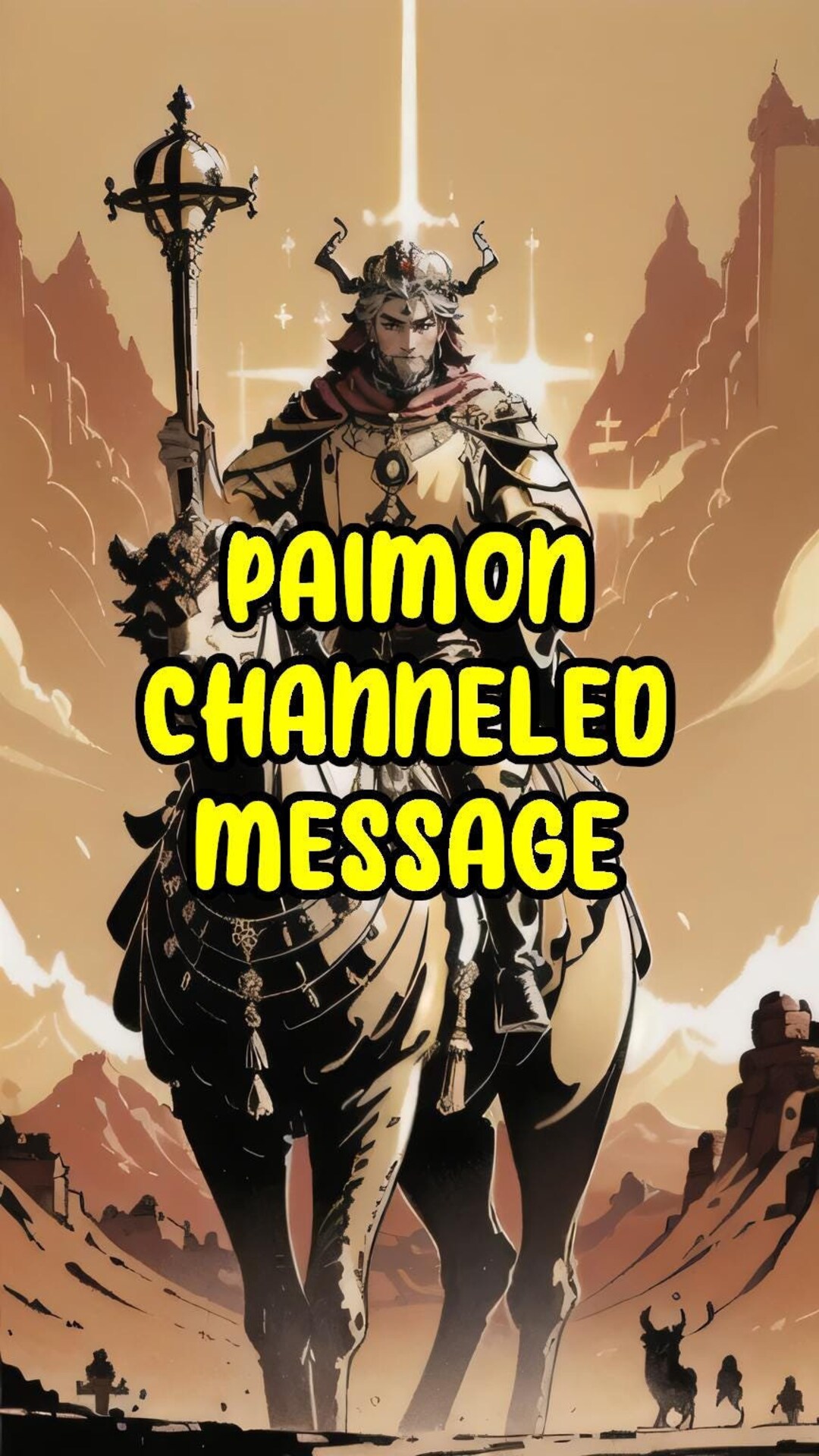 Channeled Message From Paimon, Correct Demonic Advice From Infernal ...