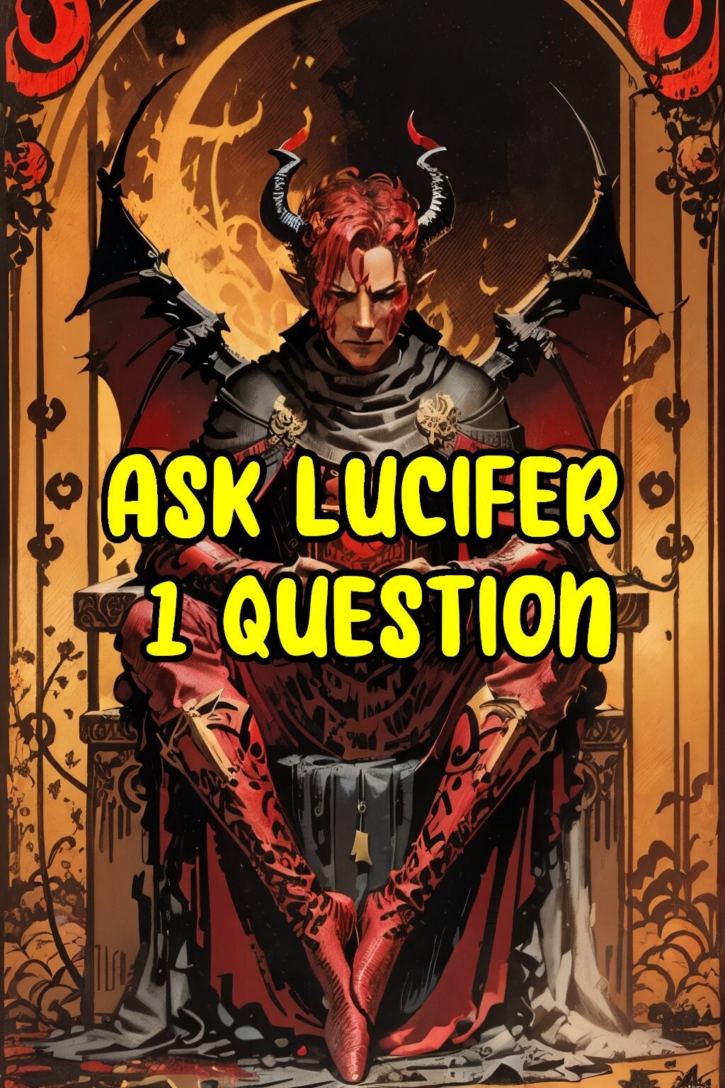 Ask Lucifer Questions - Seek Divine Consultation, Gain Dark Guidance ...