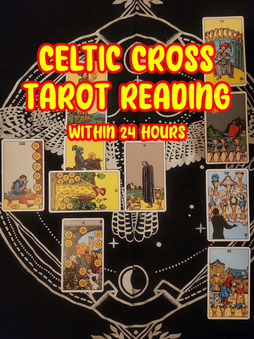 Celtic Cross Tarot Reading Detailed Spread Same Day, Ask 1 Question ...
