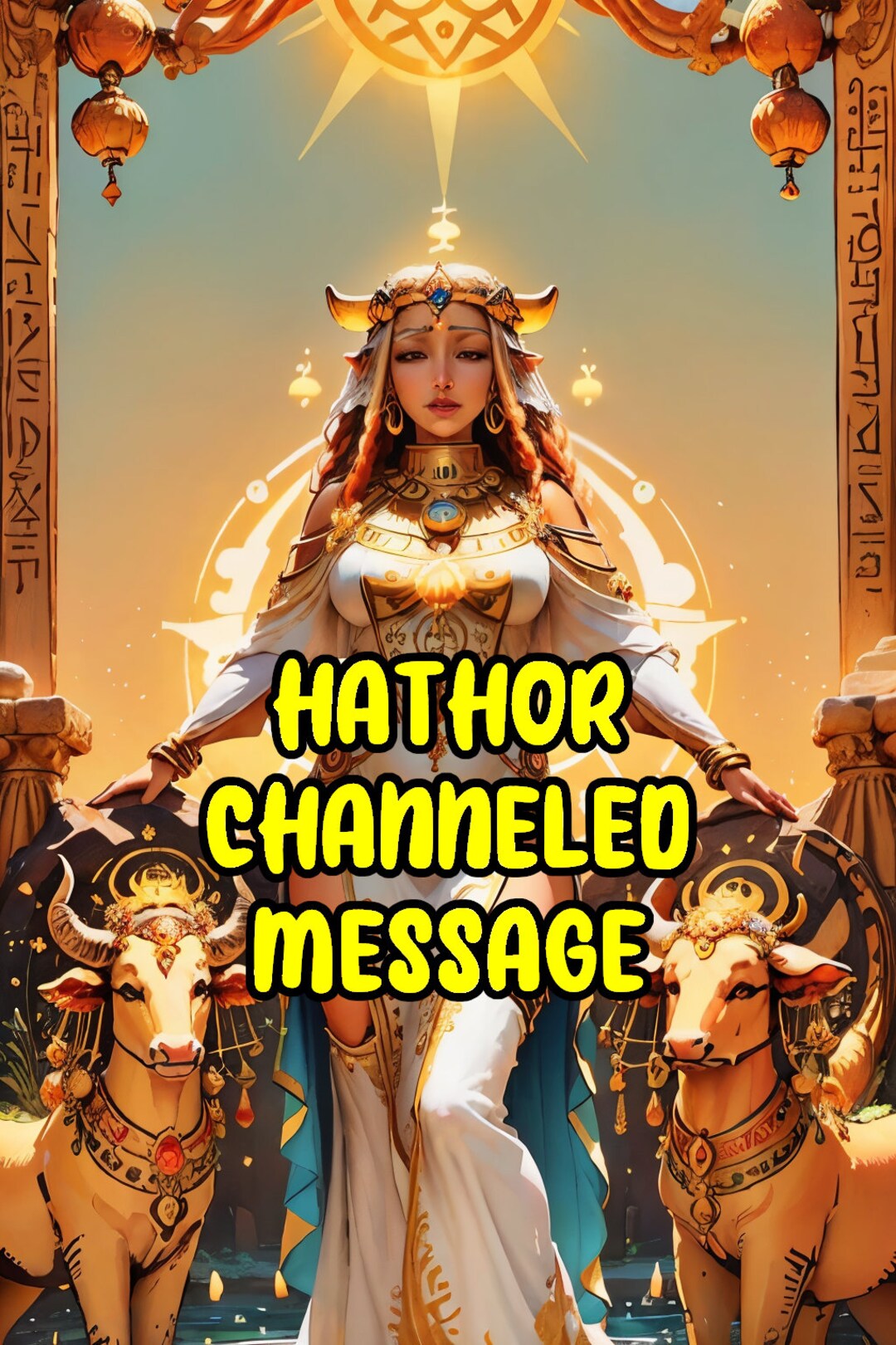 Channeled Message From Hathor, Real Deity Reading, Godly Advice ...