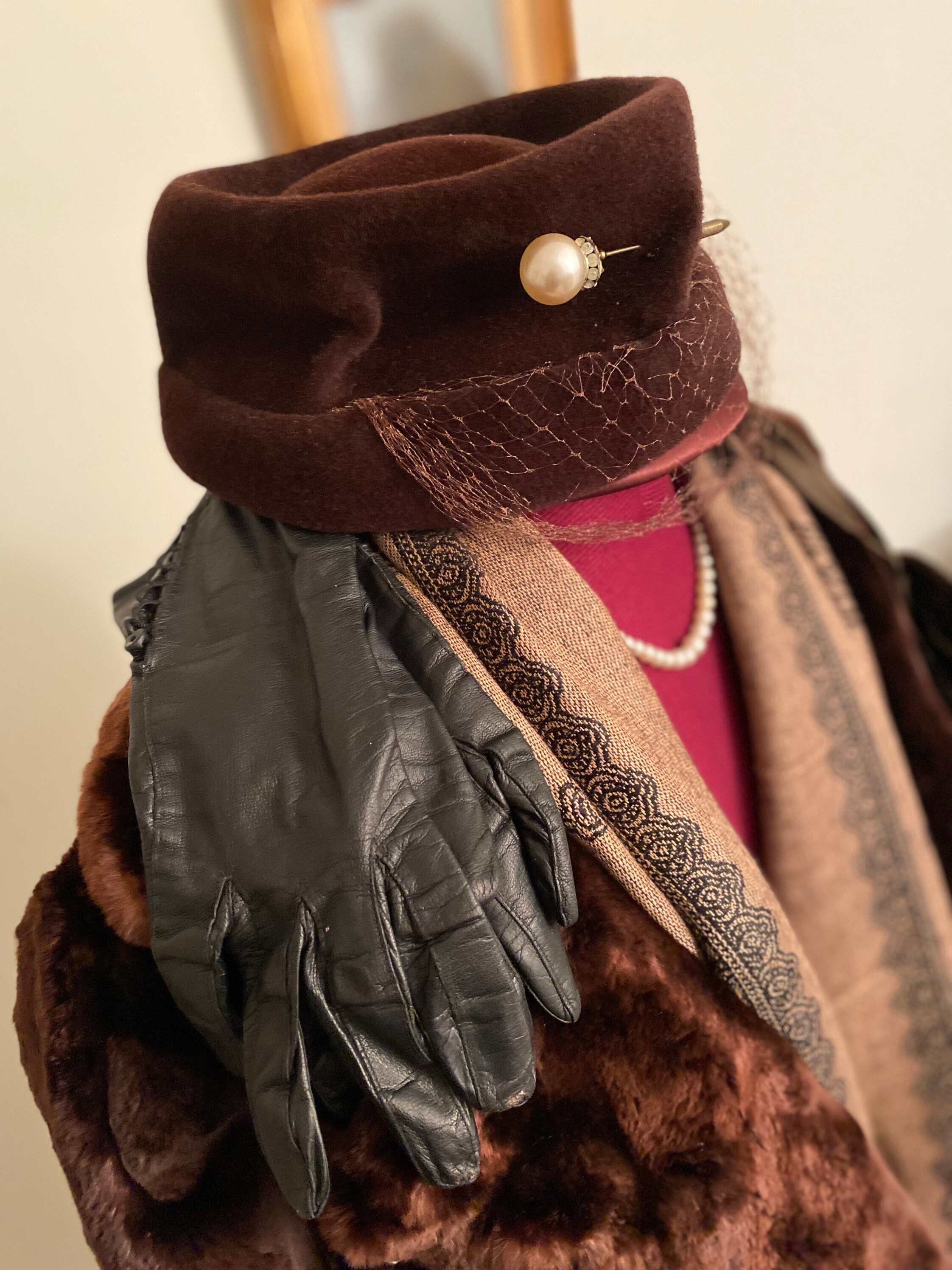 Peachbloom Velour Hat - Etsy