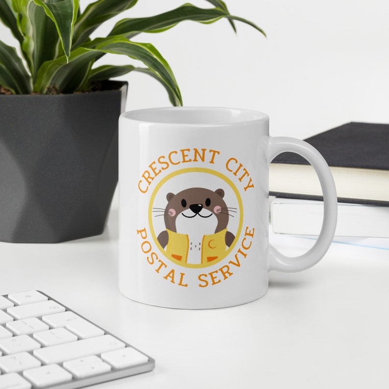Crescent City Postal Service Mug Messenger Otter Mug - Etsy