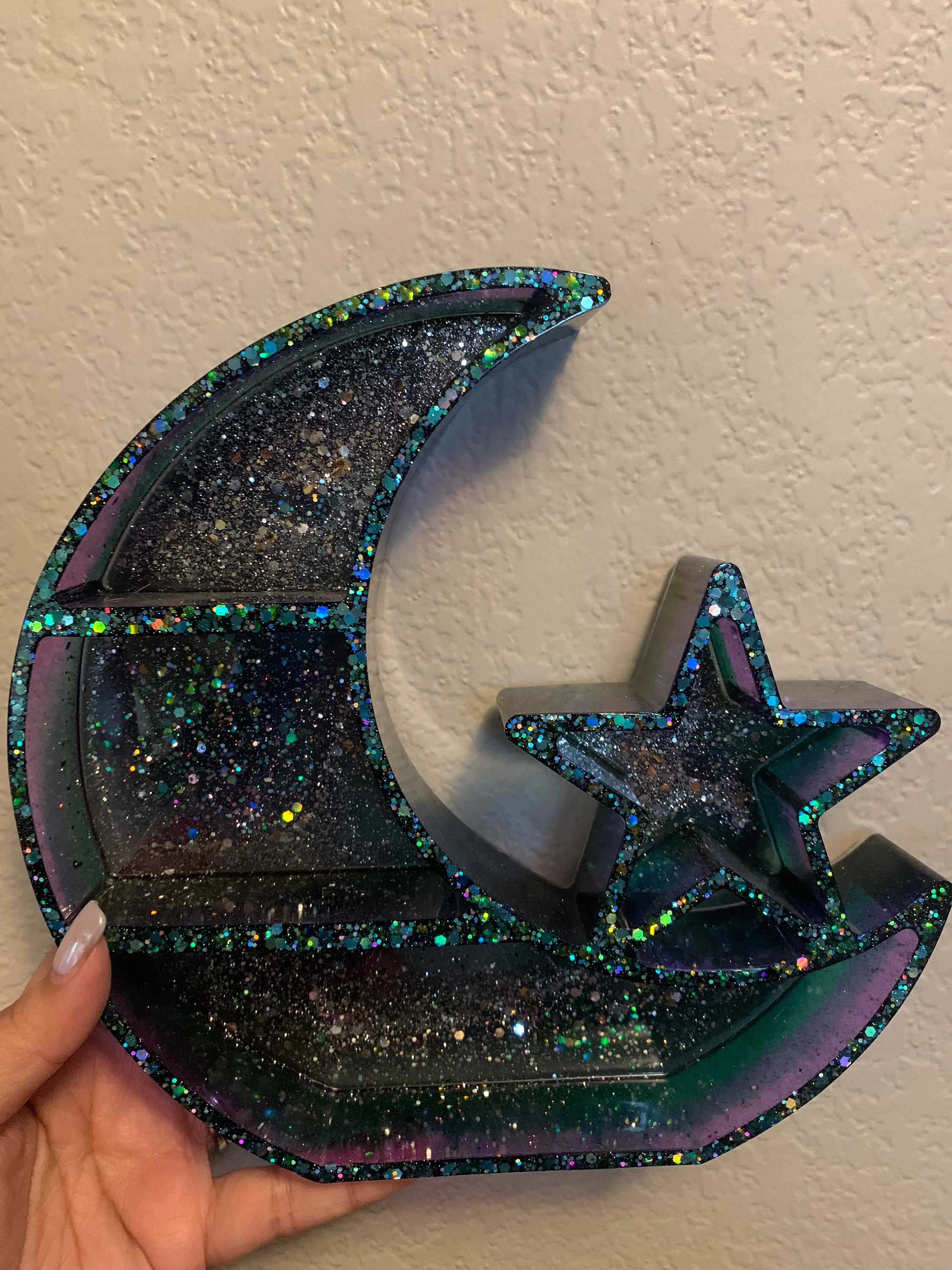 Crescent Moon Shelf - Etsy