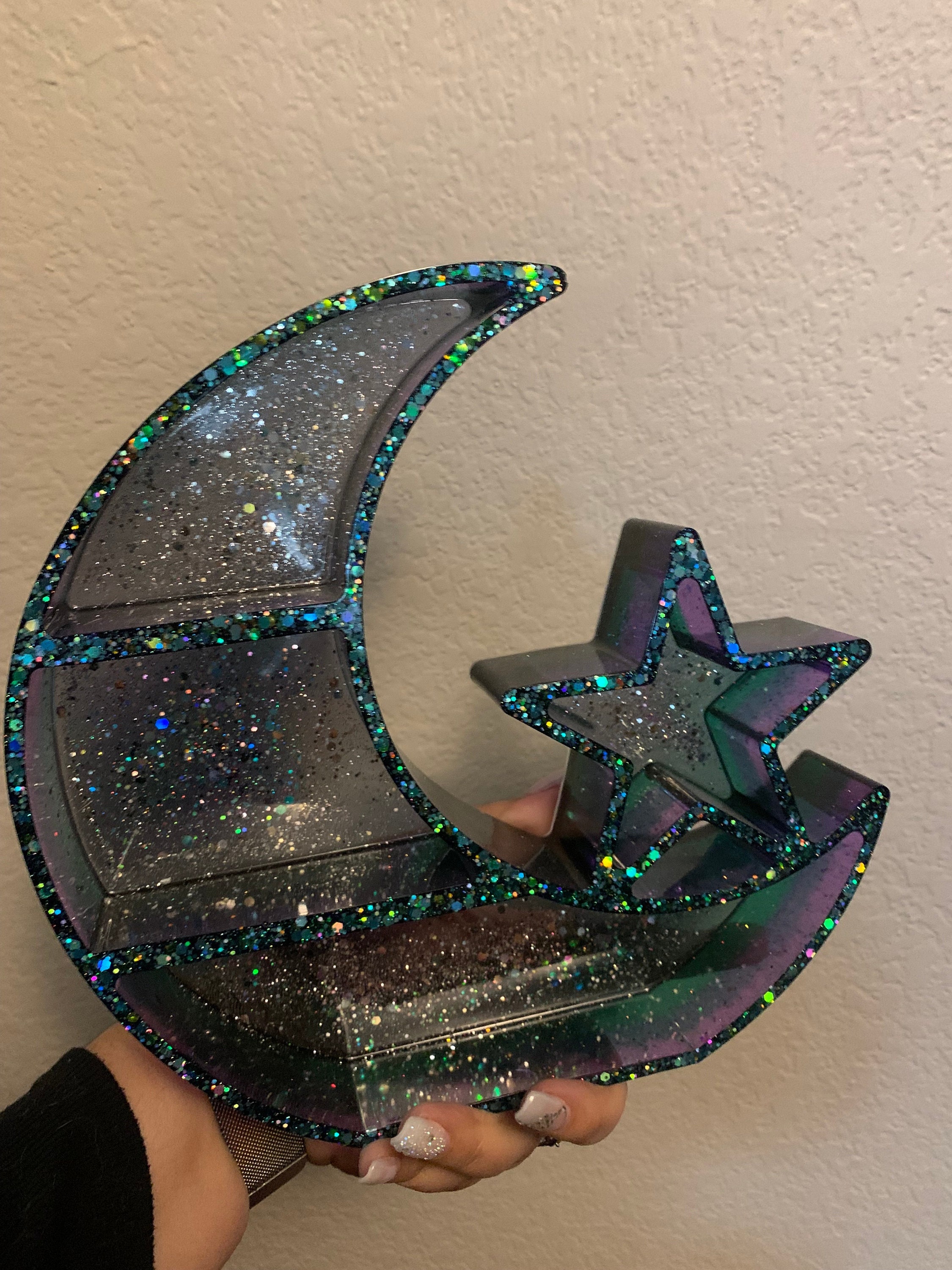 Crescent Moon Shelf - Etsy
