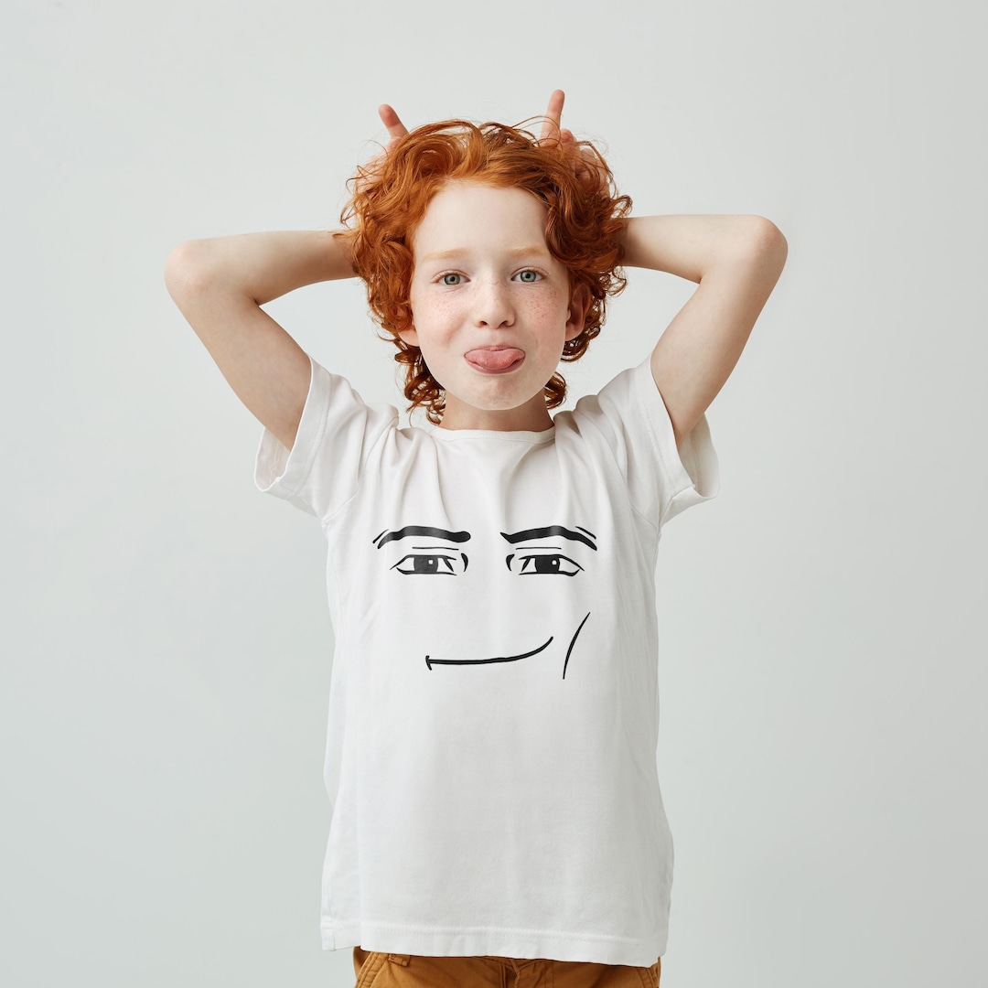 ROBLOX MAN FACE Meme T-shirt - Etsy