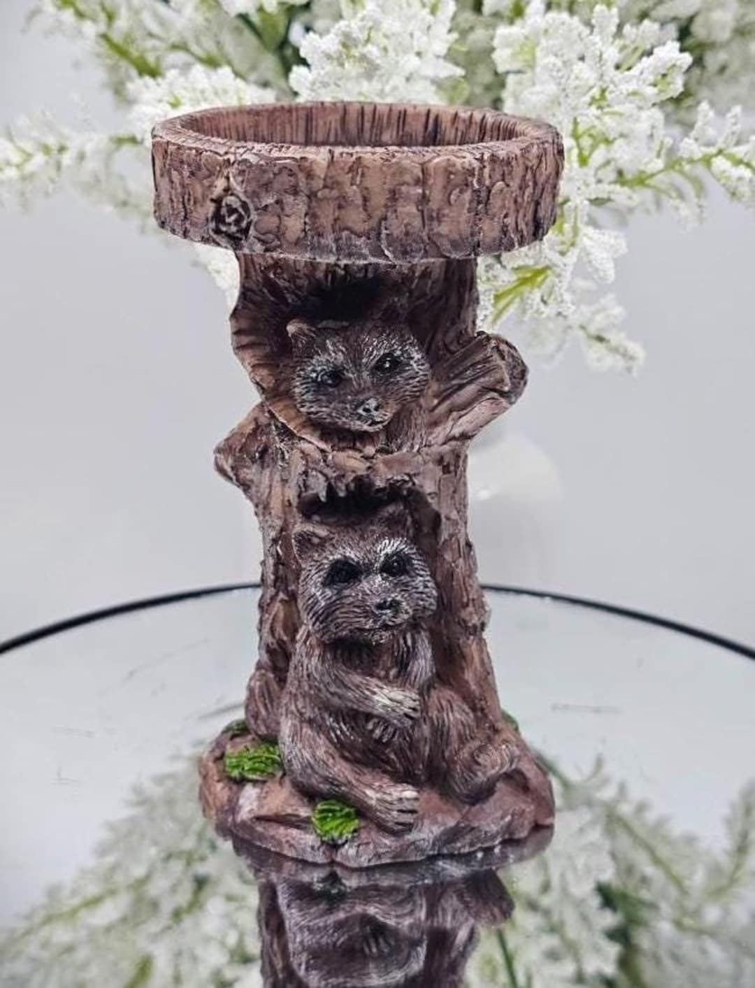 Raccoon Sphere Stand - Hand-carved - Various Sphere Stands - Etsy