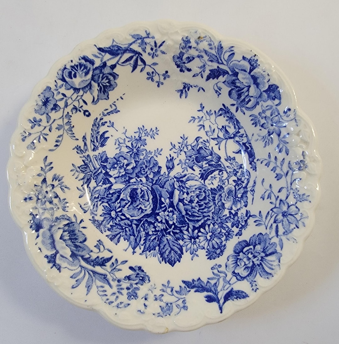 Vintage Rare 1937 Taylor Smith Taylor Tranferware Fruit/dessert/sauce ...