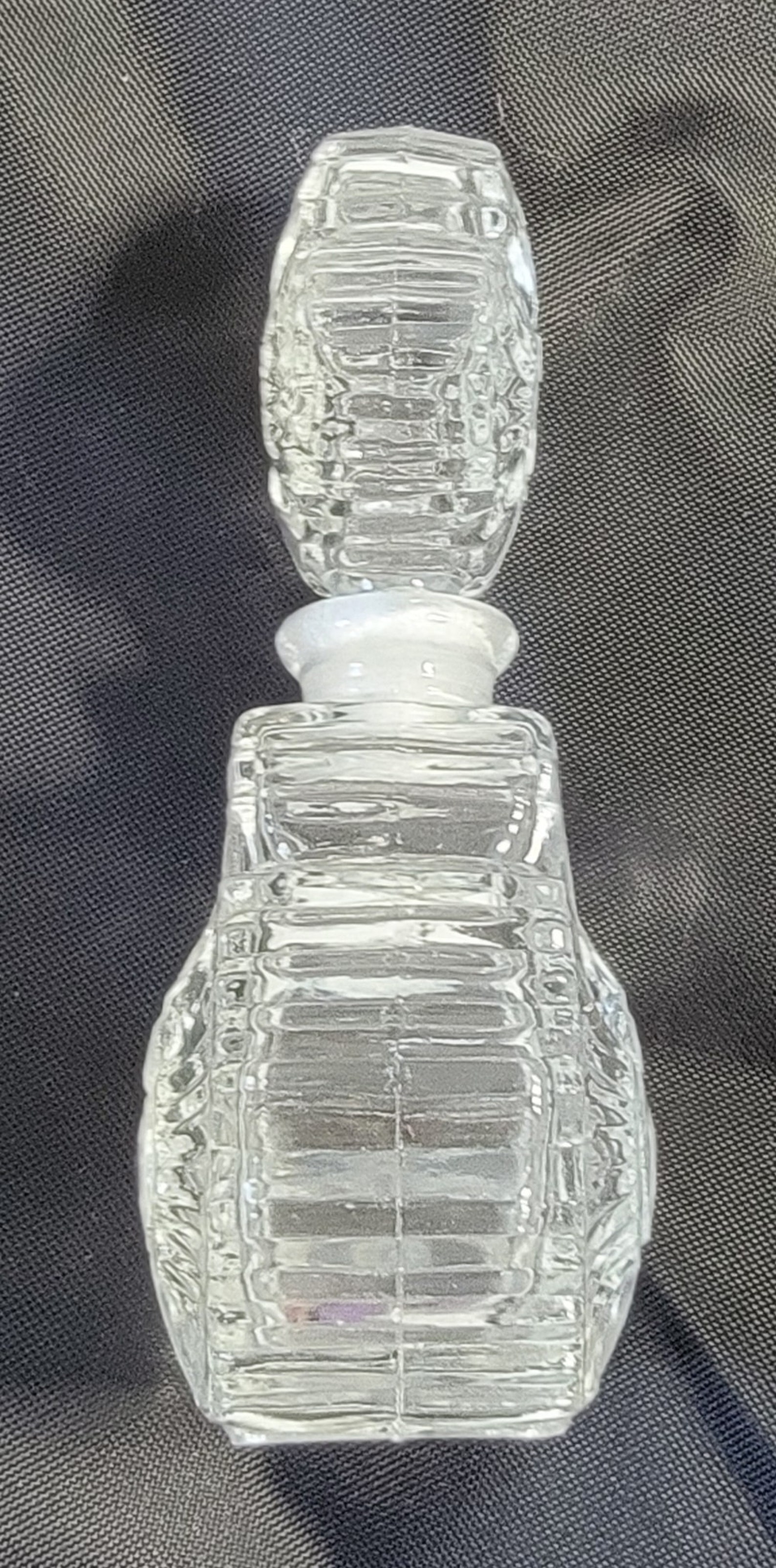 Rare Vintage 1940's Occupied Japan Crystal Perfume Bottle 3 Leaf Clover ...