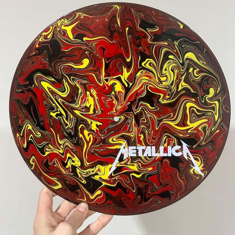 Metallica Metallica Album - Etsy