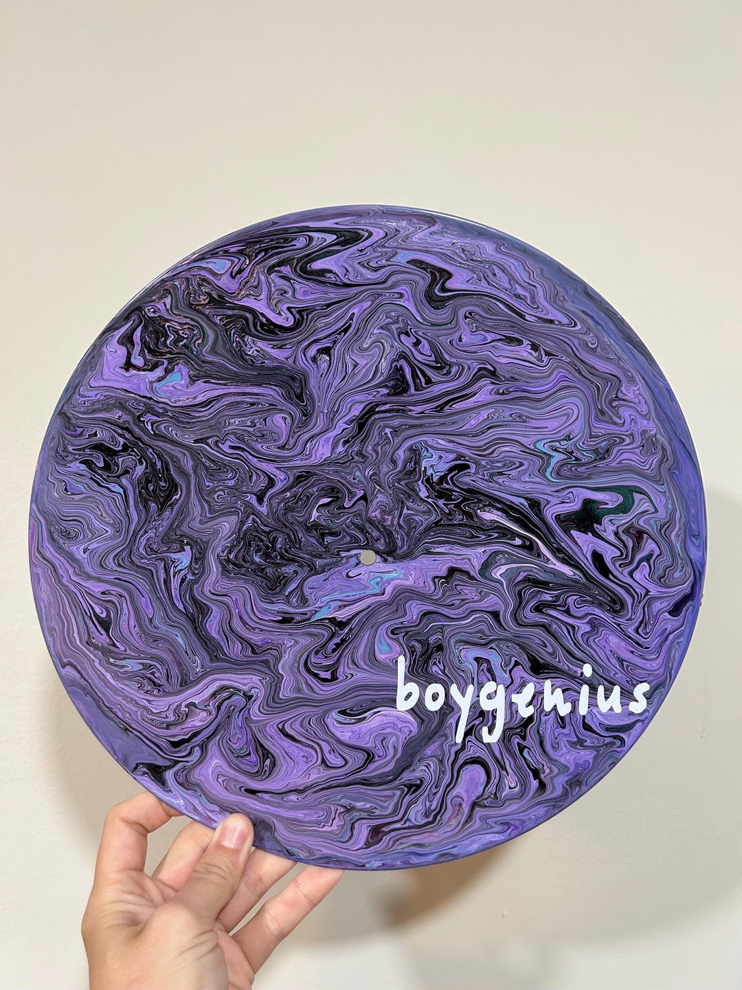 Boygenius Painted Vinyl Record Art - Etsy