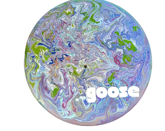 Goose the Band Fan Art | Psychedelic Painted Vinyl Record | Album Decor ...