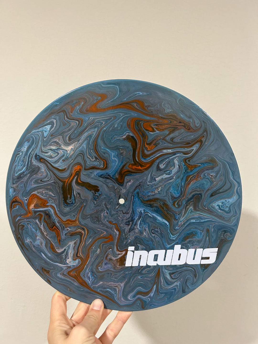Incubus Band Fan Art | Painted Vinyl Record Wall Decor Rock Gift - Etsy