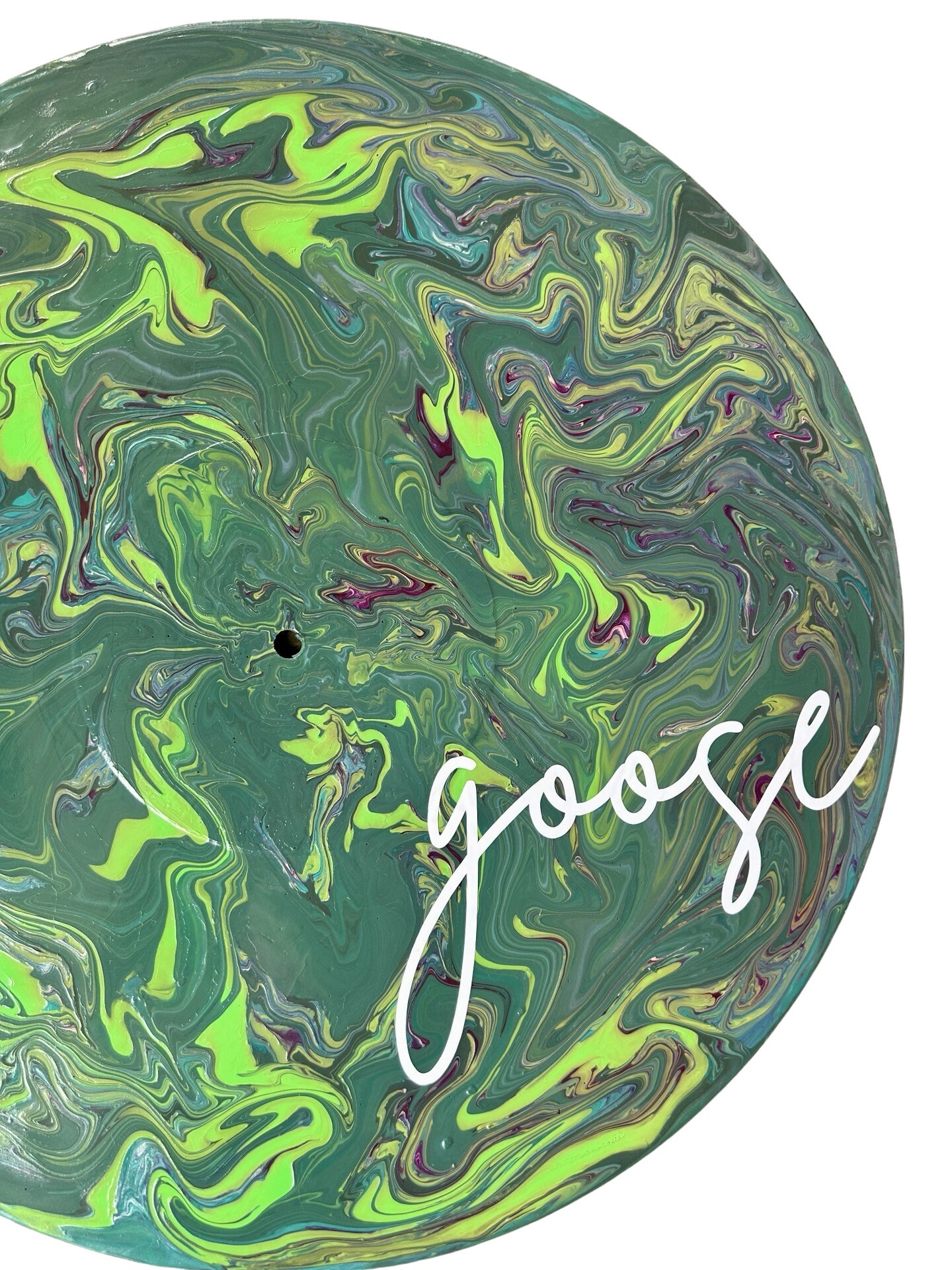 Goose the Band Fan Art | Painted Vinyl Record Wall Art | Trippy Album ...