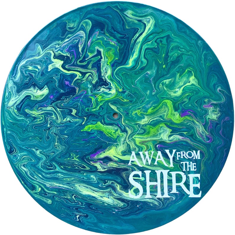 Billy Strings Away From the Shire Inspired Painted Vinyl Record Wall ...