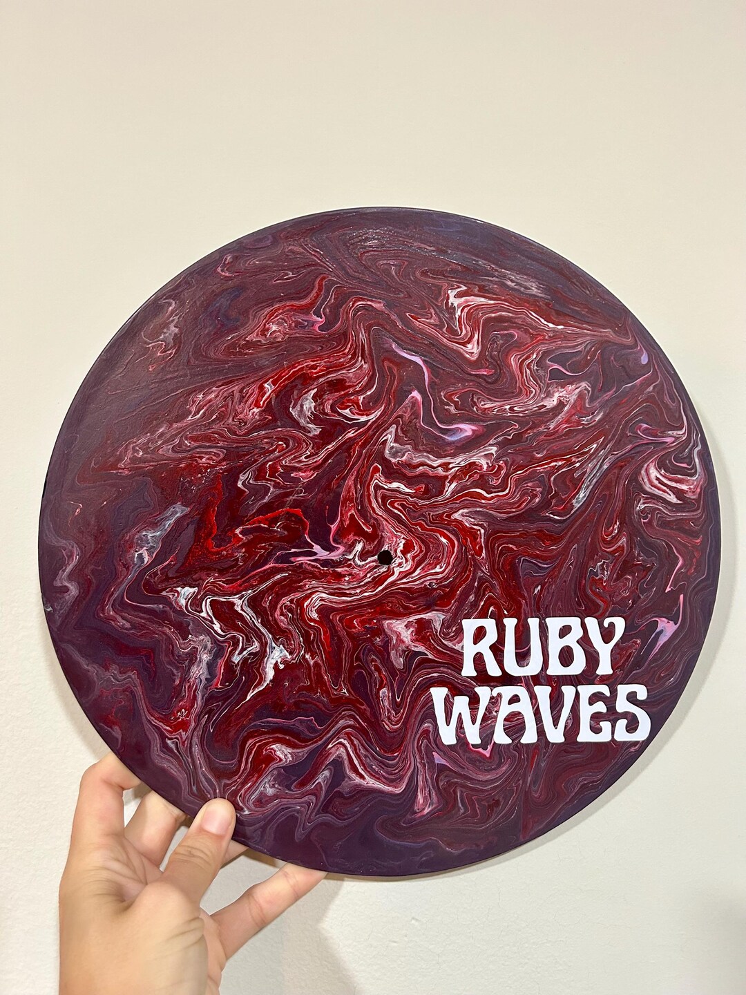 Ruby Waves Trey Anastasio Painted Vinyl Record Art - Etsy