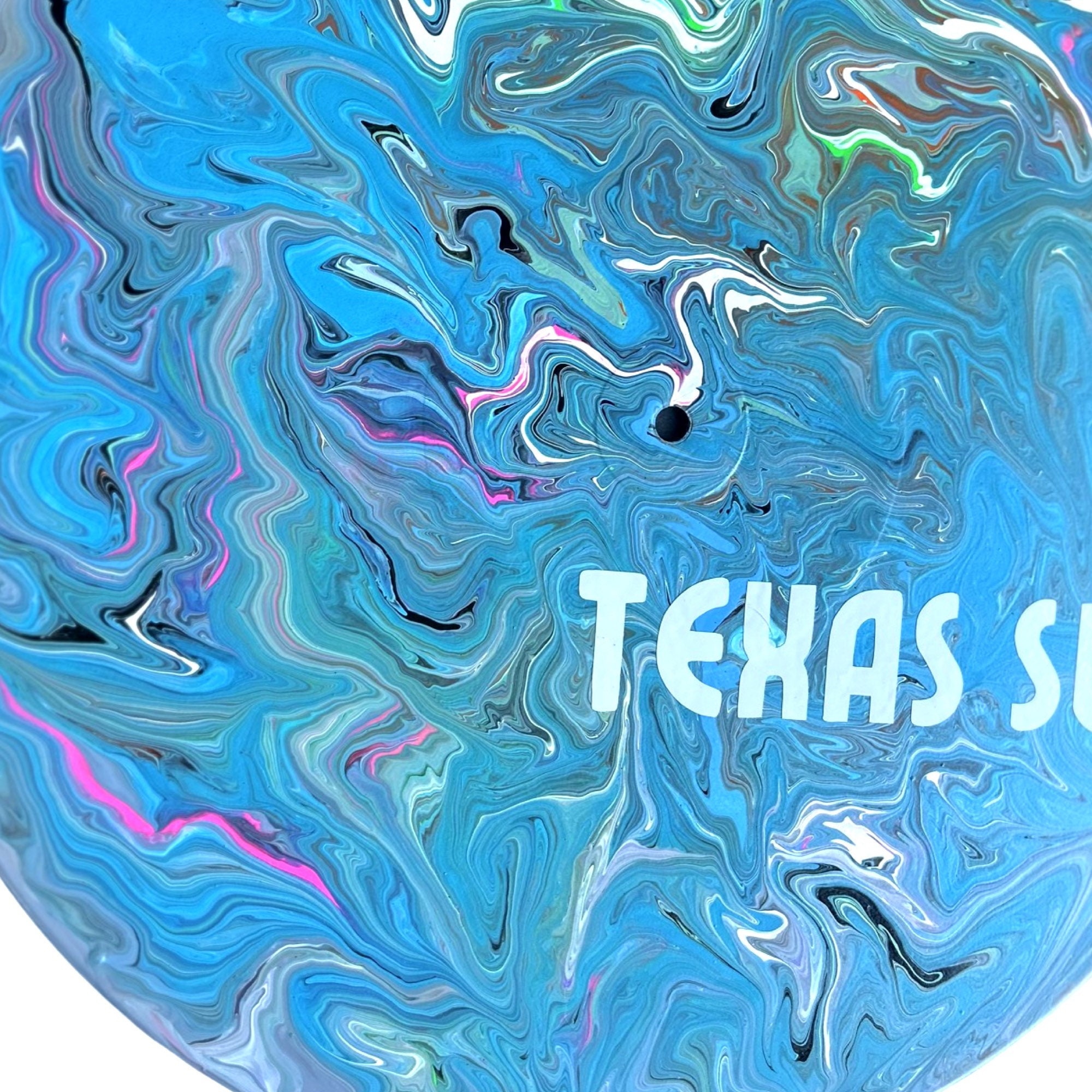 Khruangbin Leon Bridges Texas Sun Song Lyrics Painted Vinyl - Etsy