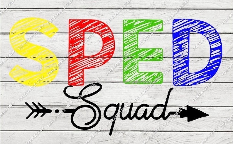 Sped Squad SVG, Sped Squad Png,special Education, Instant Download ...