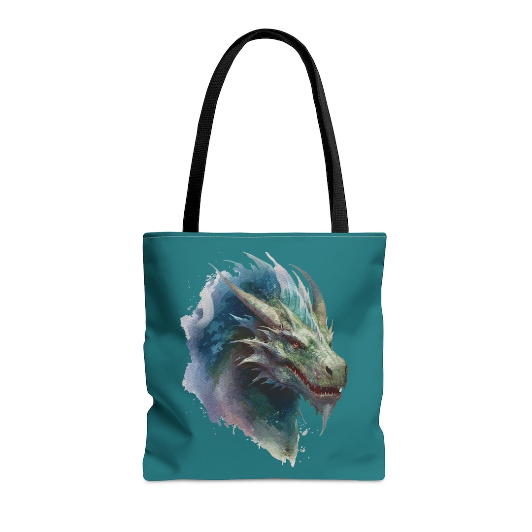 Mythical Dragon Carry-all Eye-catching Tote Versatile Errand Bag ...