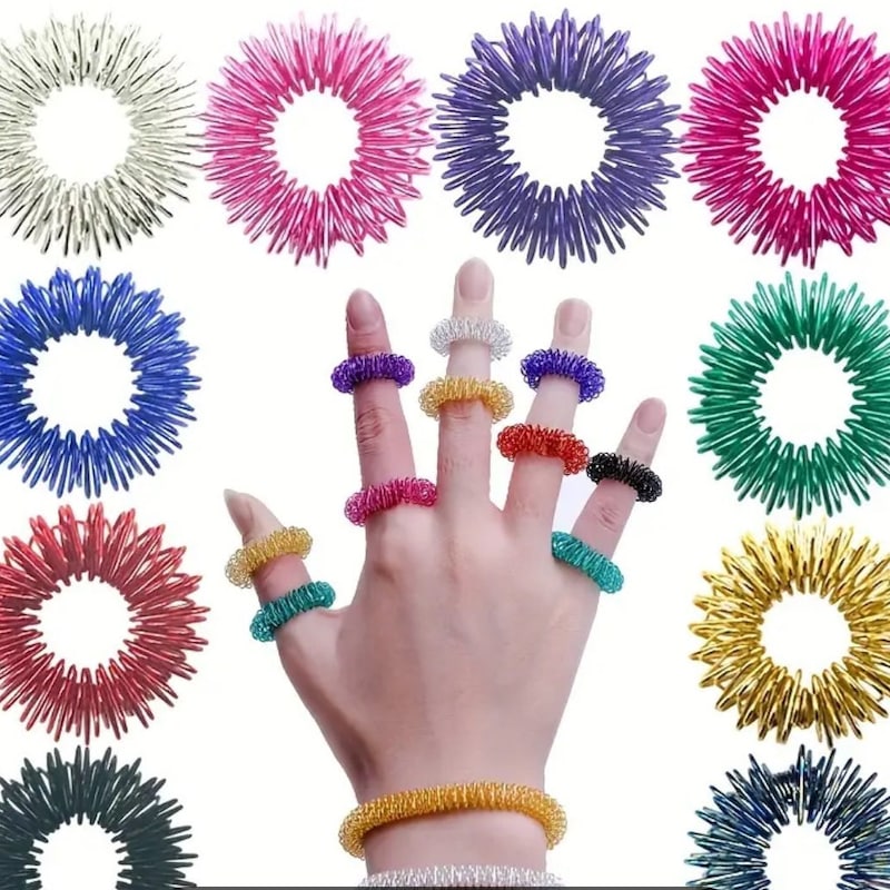 Acupressure Anxiety Rings - Etsy